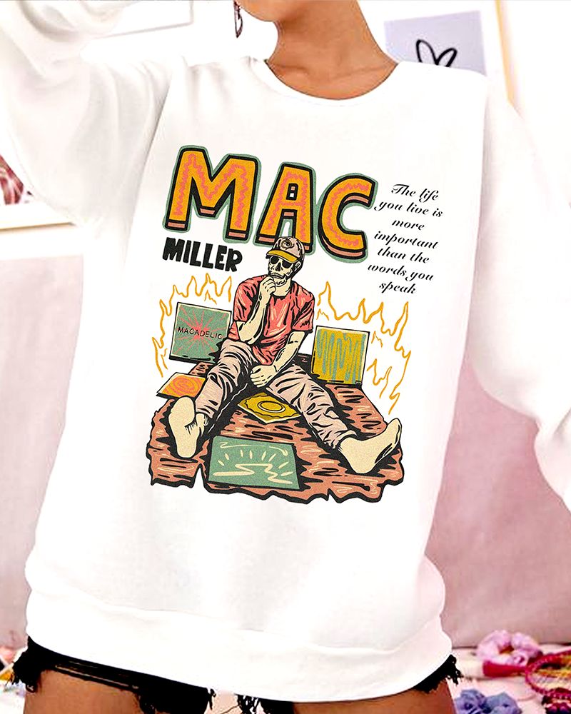 NEW Mac Miller Macadelic Shirt