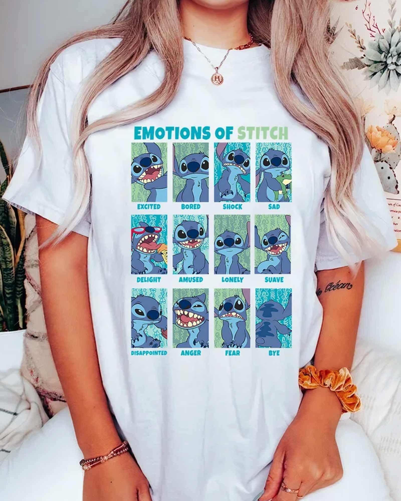PREMIUM Emotions Of Stitch Stitch Shirt