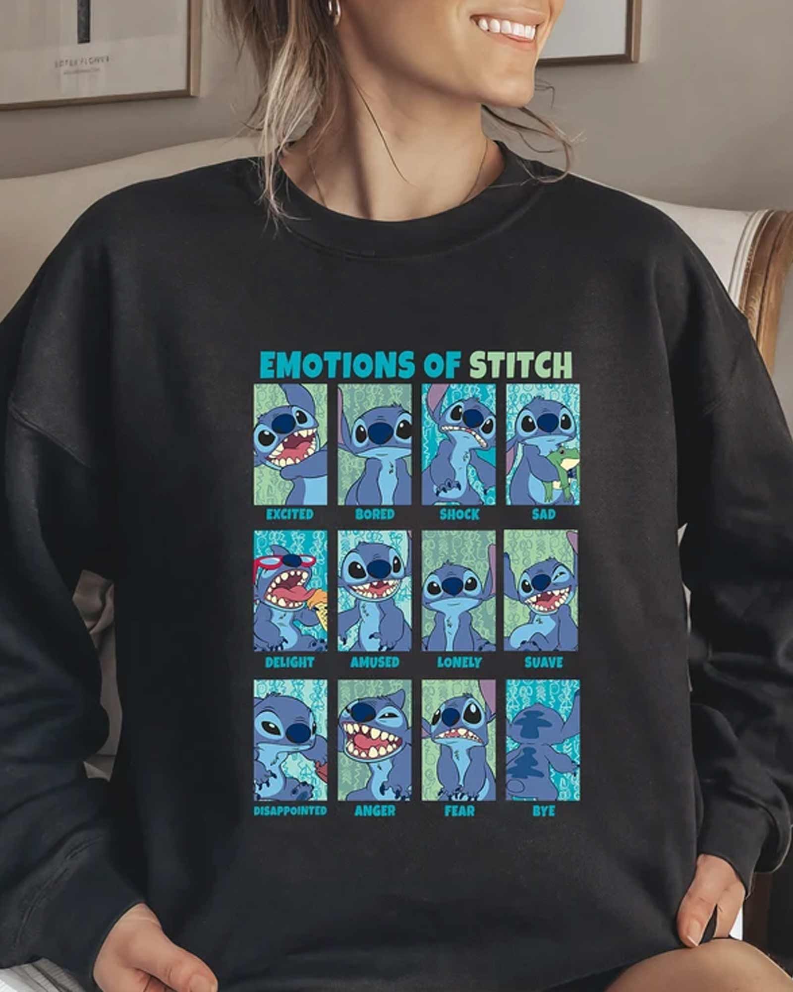 PREMIUM Emotions Of Stitch Stitch Shirt