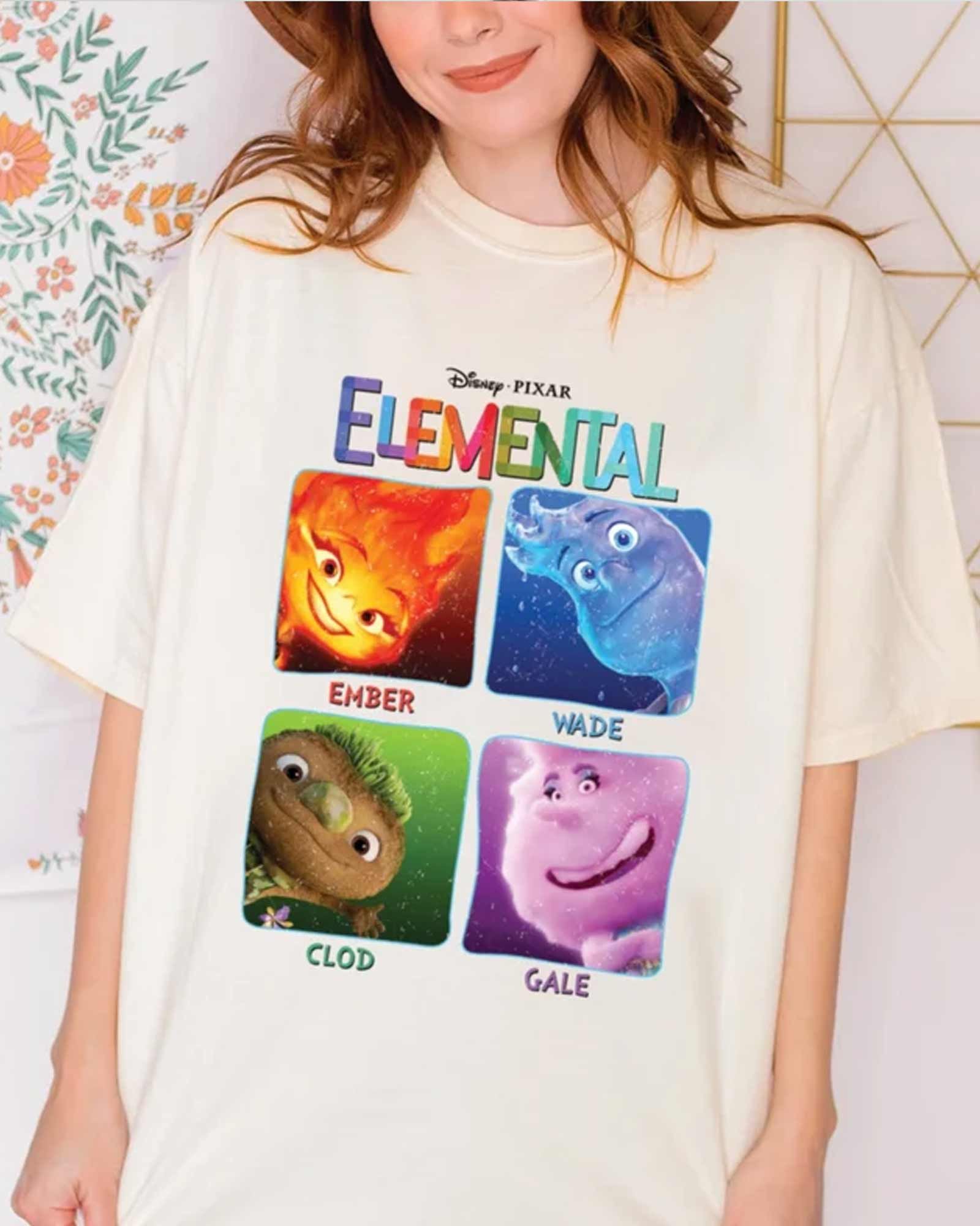 TRENDING Elemental Characters Elemental Shirt