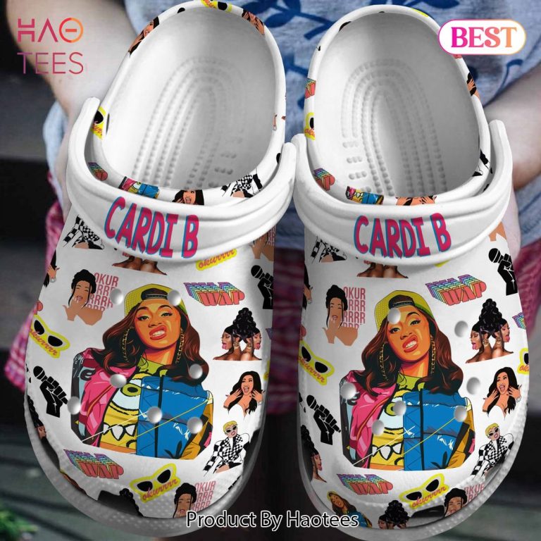 Cardi B Rapper Music Crocs Crocband Clogs Shoes For Men Women and Kids ...