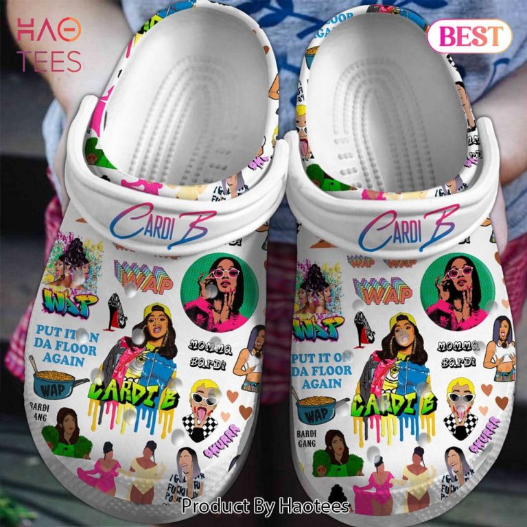 Cardi B Rapper Music Crocs Crocband Clogs Shoes For Men Women and Kids ...