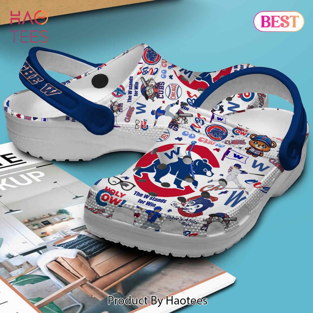 Chicago Cubs Baseball MLB Sport Crocs Crocband Clogs Shoes Comfortable ...
