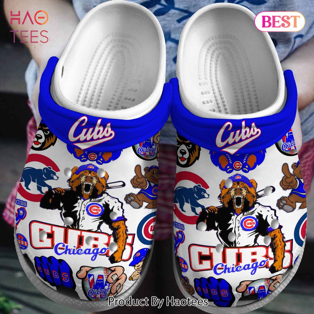Chicago Cubs MLB Sport Crocs Crocband Clogs Shoes Comfortable For Men ...