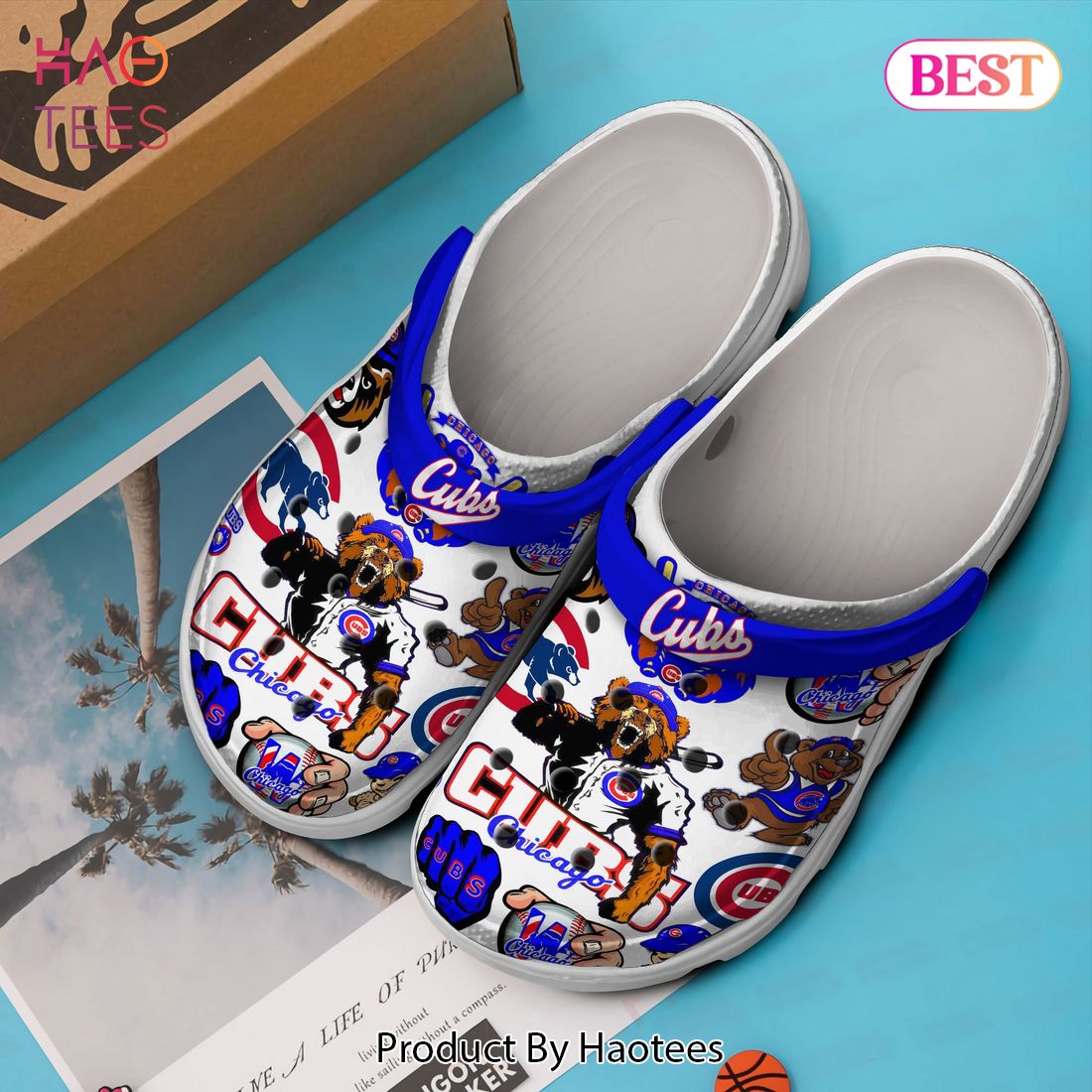 Chicago Cubs MLB Sport Crocs Crocband Clogs Shoes Comfortable For Men ...