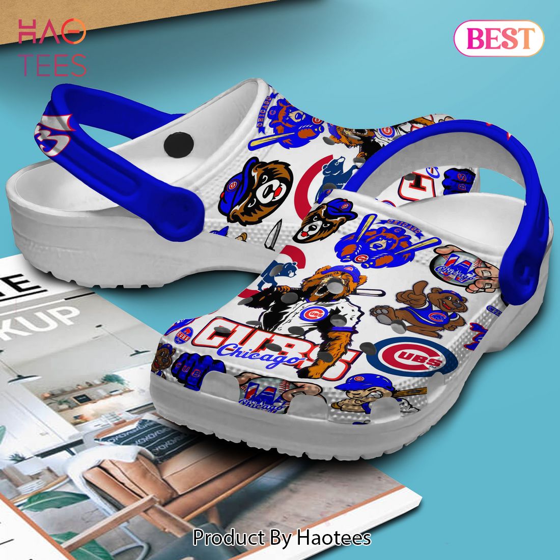 Chicago Cubs MLB Sport Crocs Crocband Clogs Shoes Comfortable For Men ...