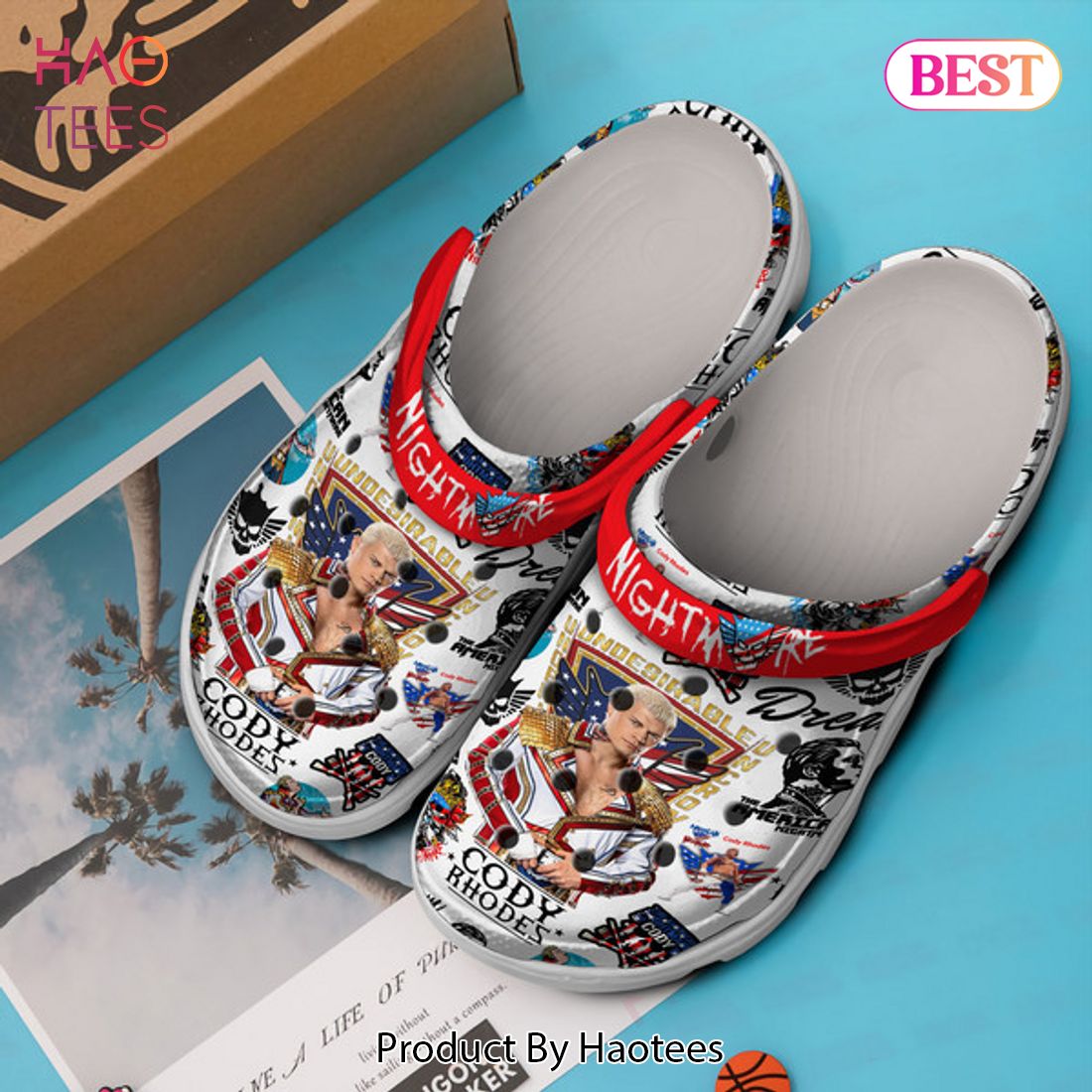 Cody Rhodes WWE SportCrocs Crocband Clogs Shoes Comfortable For Men ...