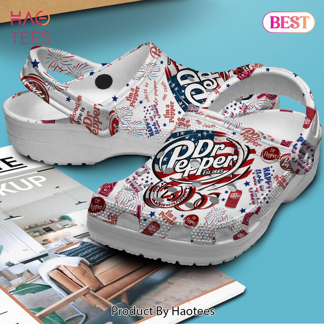Dr Pepper Drink Crocs Crocband Clogs Shoes Comfortable For Men Women ...