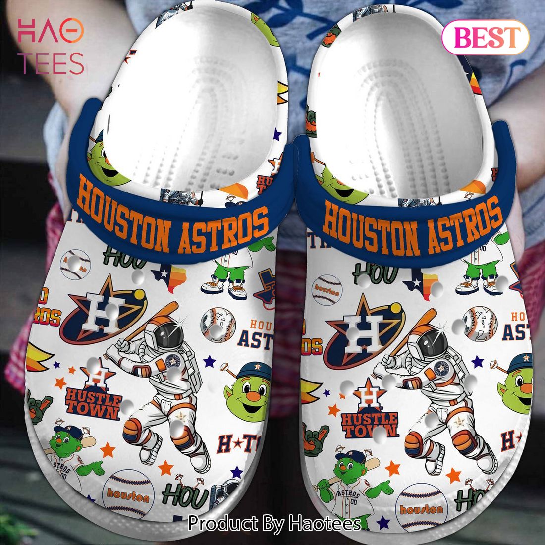 Houston Astros Baseball MLB Sport Crocs Crocband Clogs Shoes ...