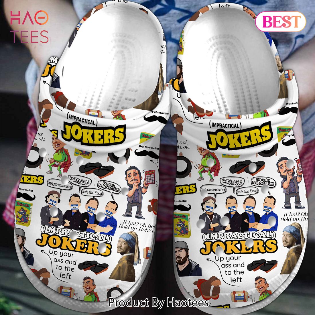 Impractical Jokers TV Series Crocs Crocband Clogs Shoes Comfortable For ...