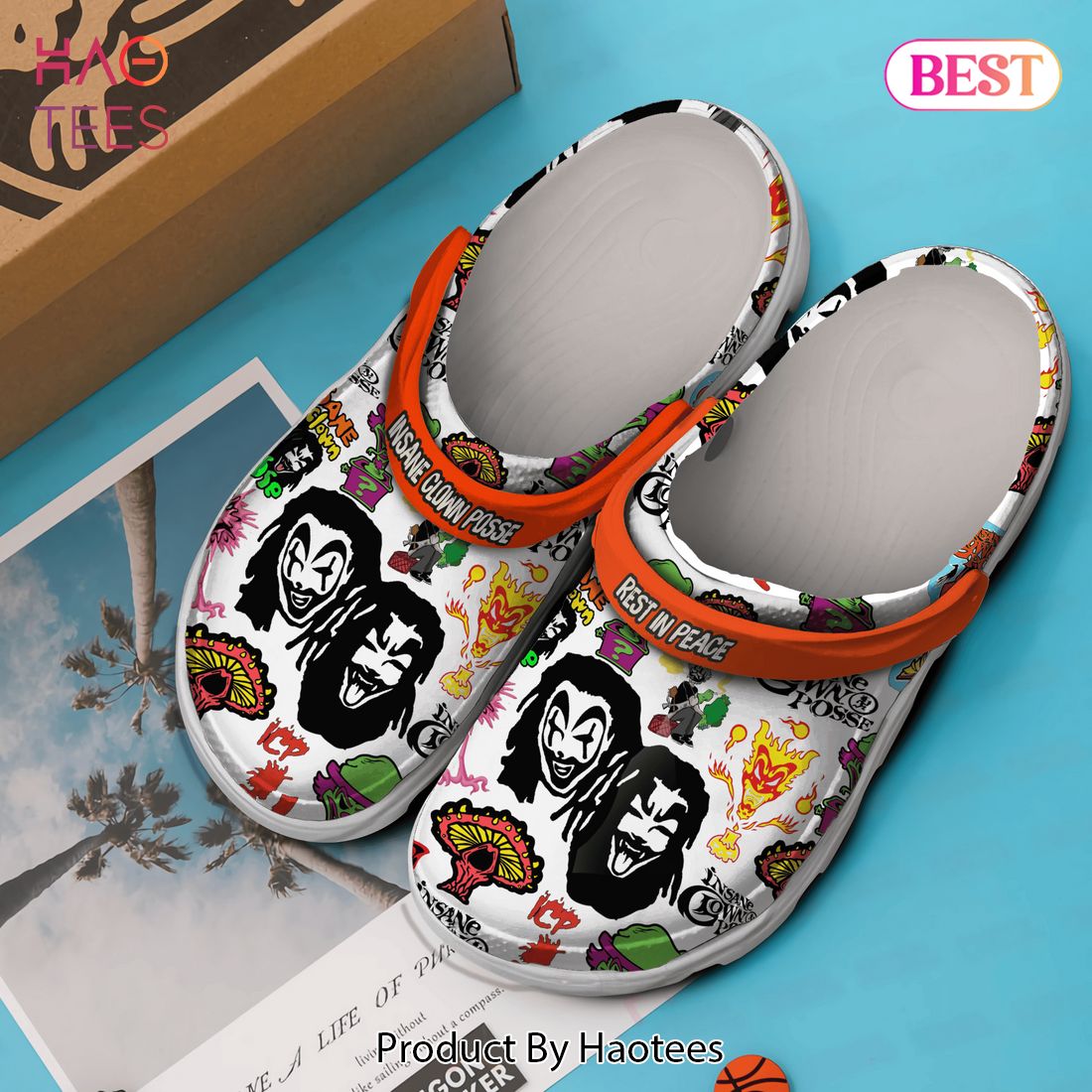 Insane Clown Posse Band MusicCrocs Crocband Clogs Shoes Comfortable For ...