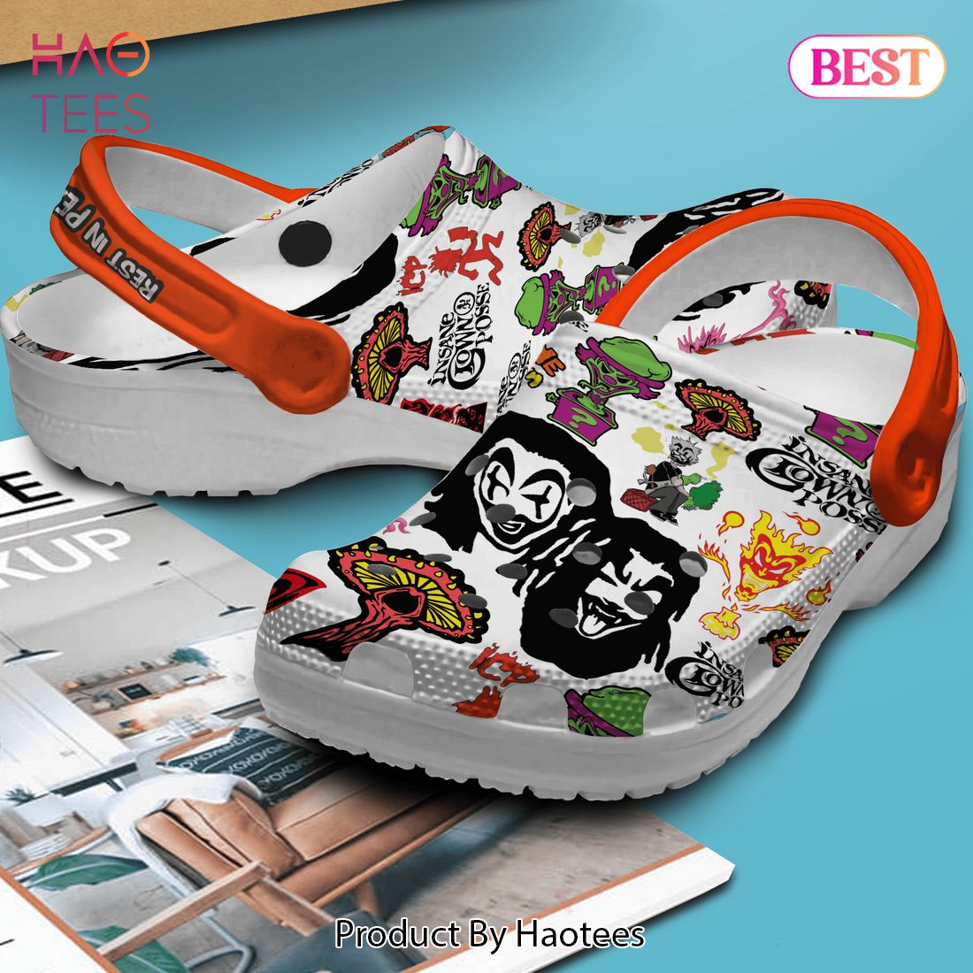 Insane Clown Posse Band MusicCrocs Crocband Clogs Shoes Comfortable For ...