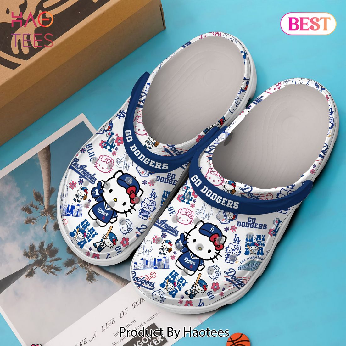 Los Angeles Dodgers Baseball MLB SportCrocs Crocband Clogs Shoes ...