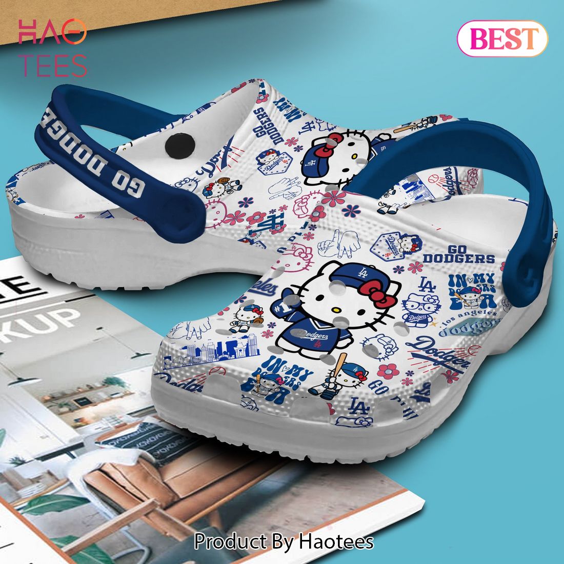 Los Angeles Dodgers Baseball MLB SportCrocs Crocband Clogs Shoes ...