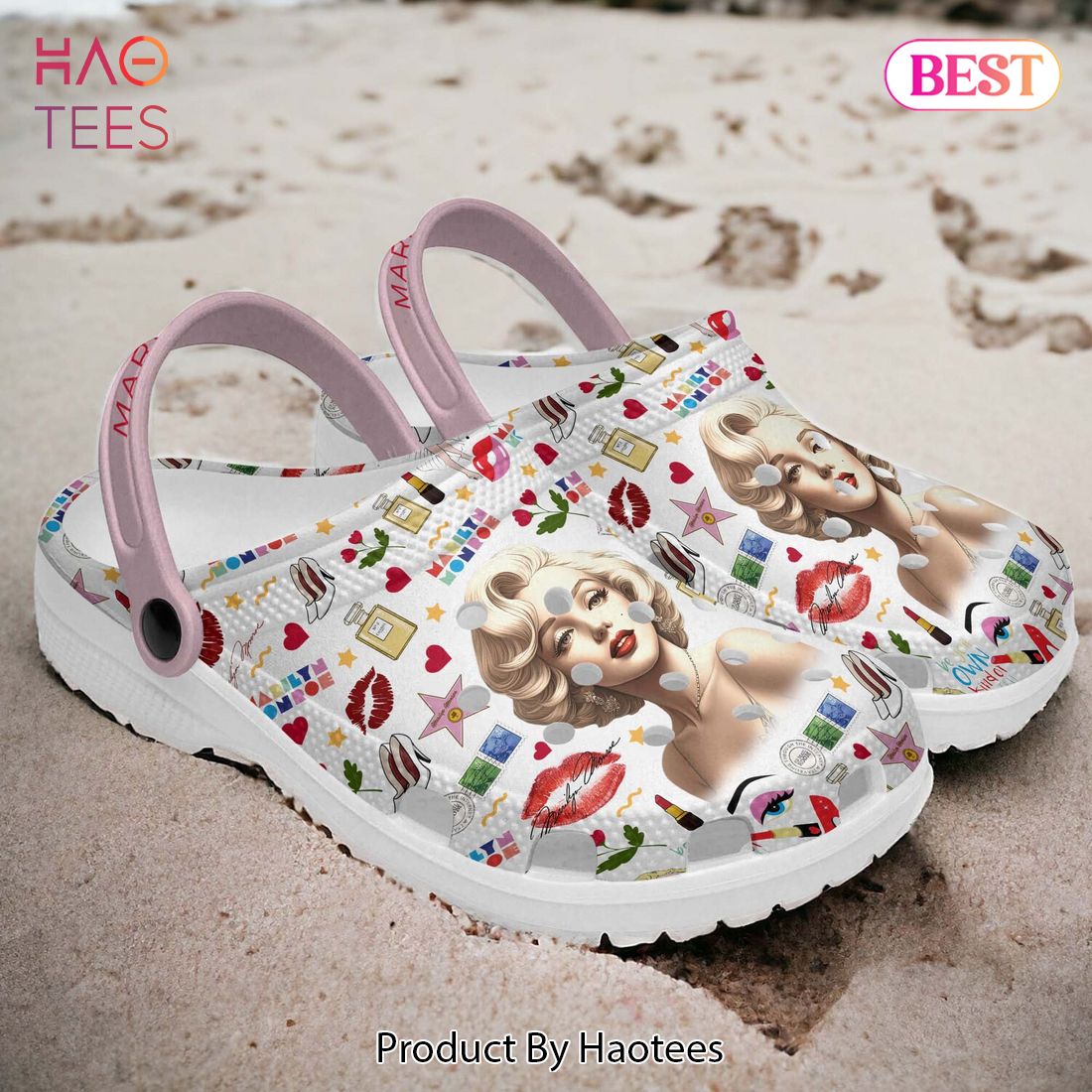 Marilyn Monroe Movie Crocs Crocband Clogs Shoes Comfortable For Men ...