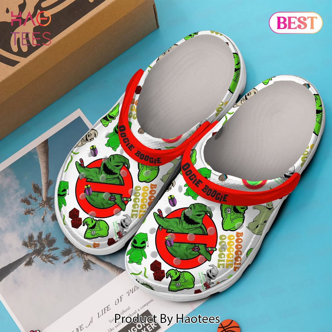 Oogie Boogie The Nightmare Before Christmas Movie Crocs Crocband Clogs ...