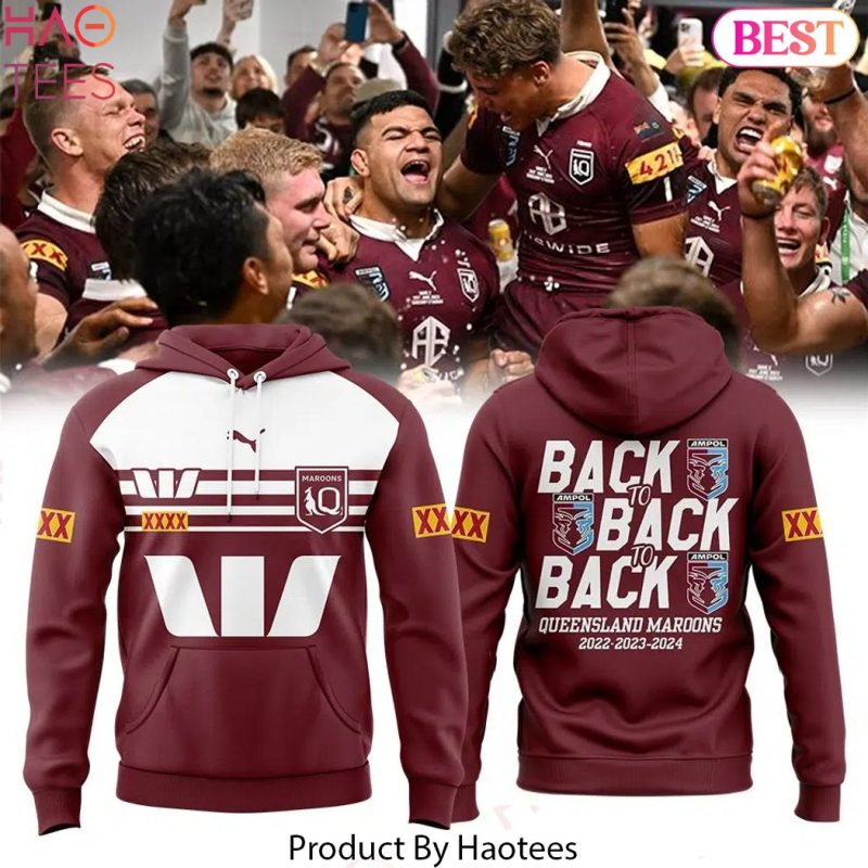 Queensland Maroons State Of Origin 2024 Hoodie