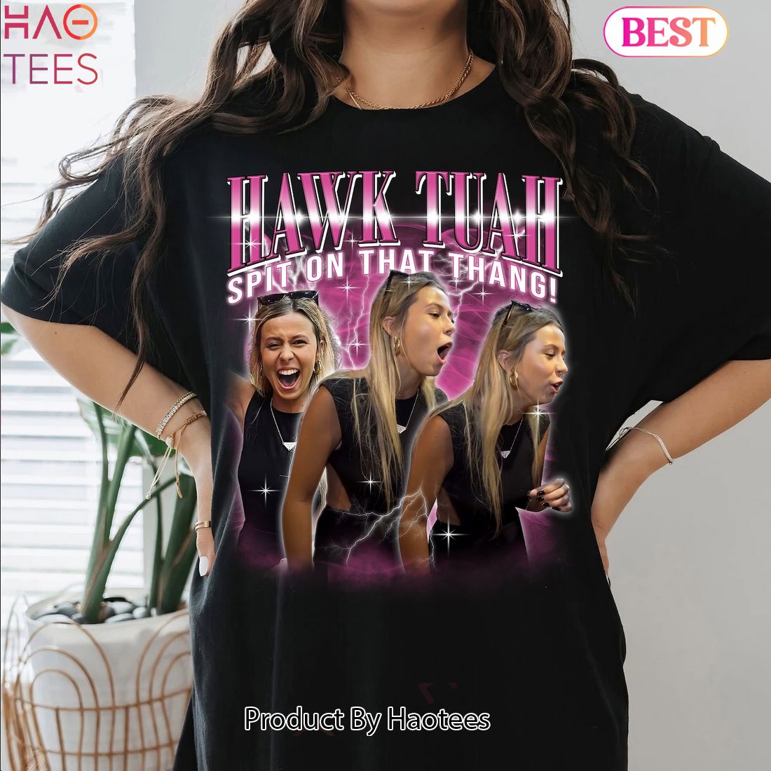 Retro Hawk Tuah Spit on that Thang Shirt, Vintage Hawk Tuah 24 Tee ...