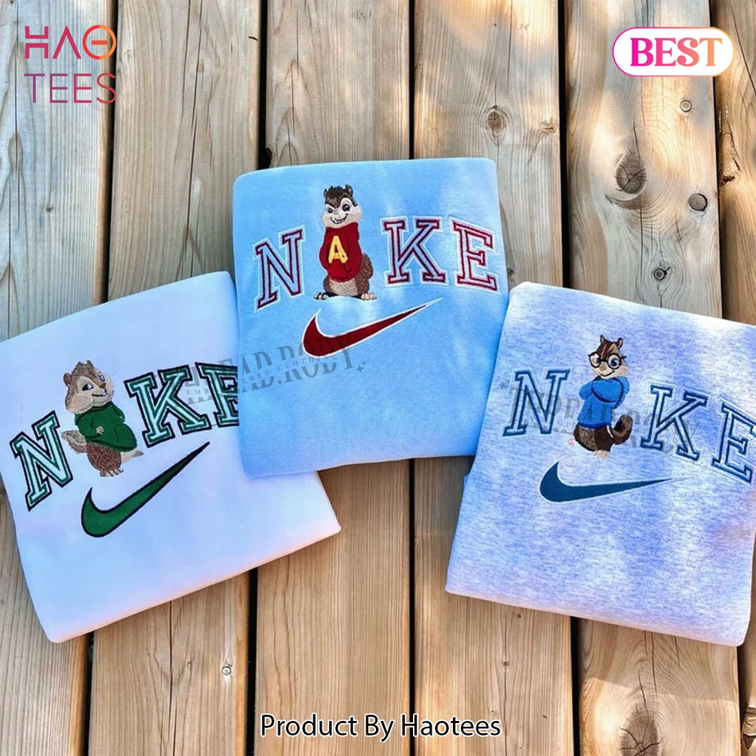 Alvin and the Chipmunks Embroidered Sweatshirt