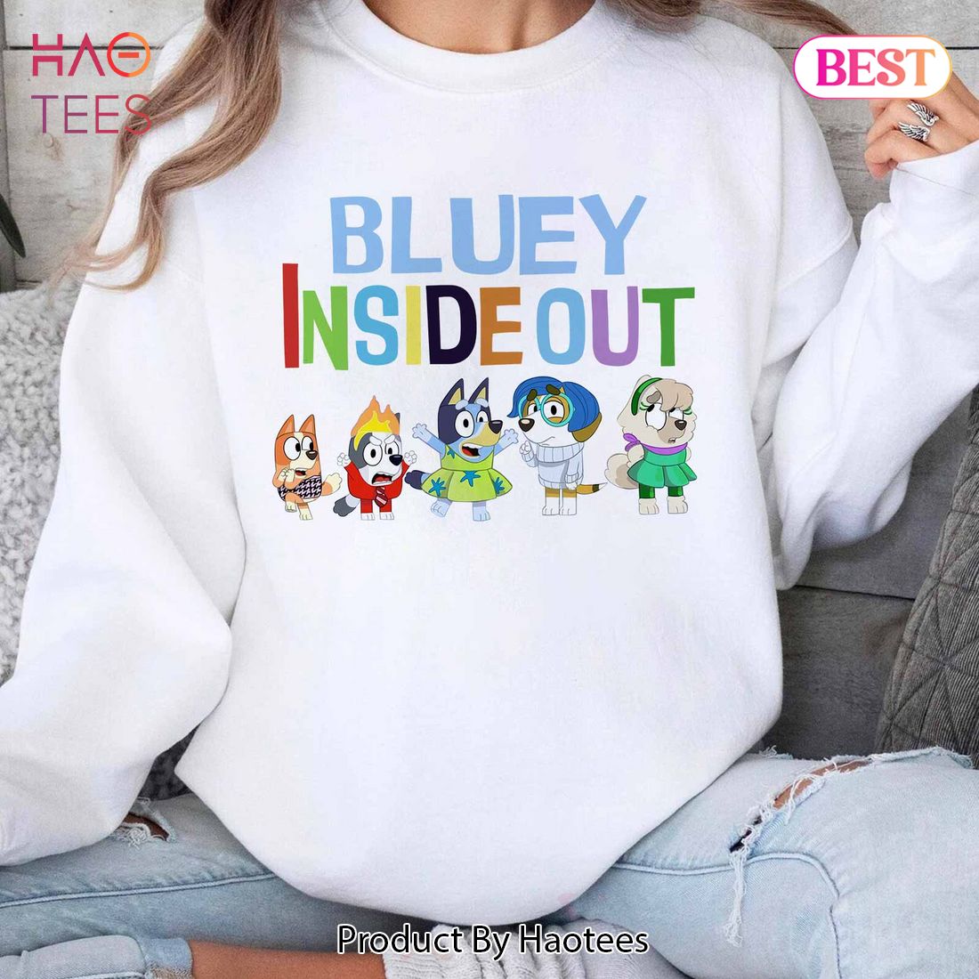 Bluey Inside Out Sweatshirt, Tshirt, Hoodie