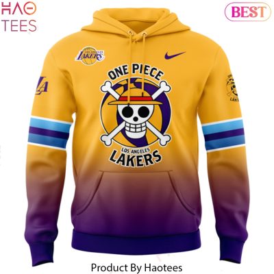 2025 Los Angeles Lakers X One Piece Design Hoodie