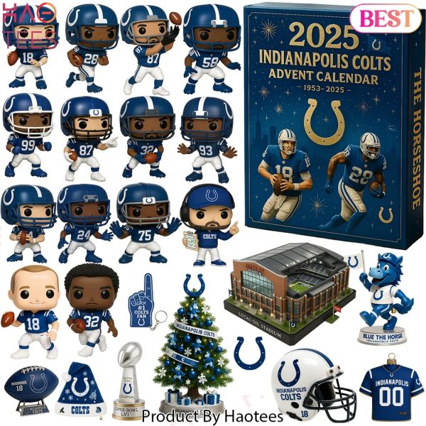 Indianapolis Colts Commemorative Advent Calendar 2025: A Legendary ...